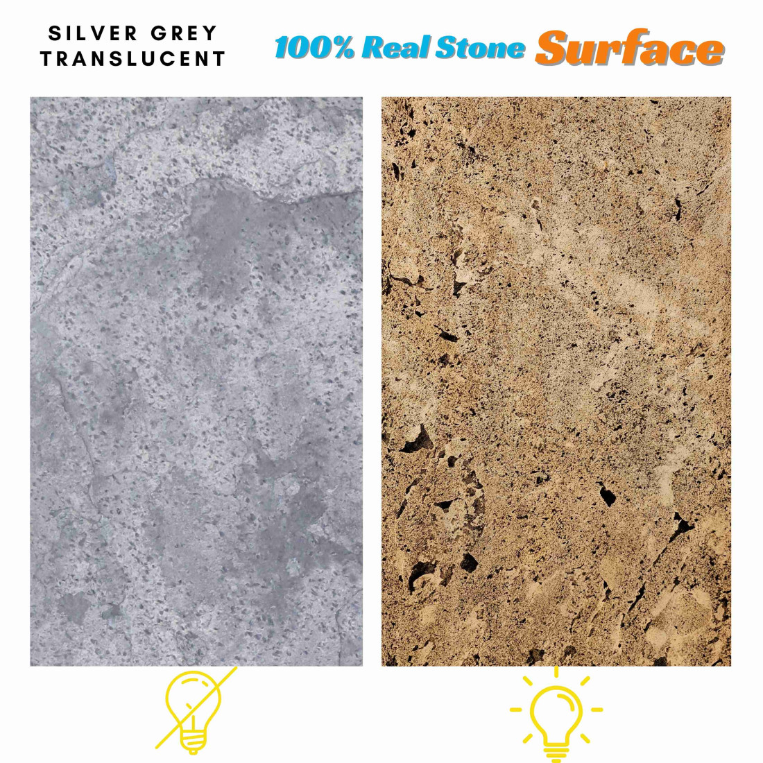 SILVER GREY slate translucent veneer manufacturers India